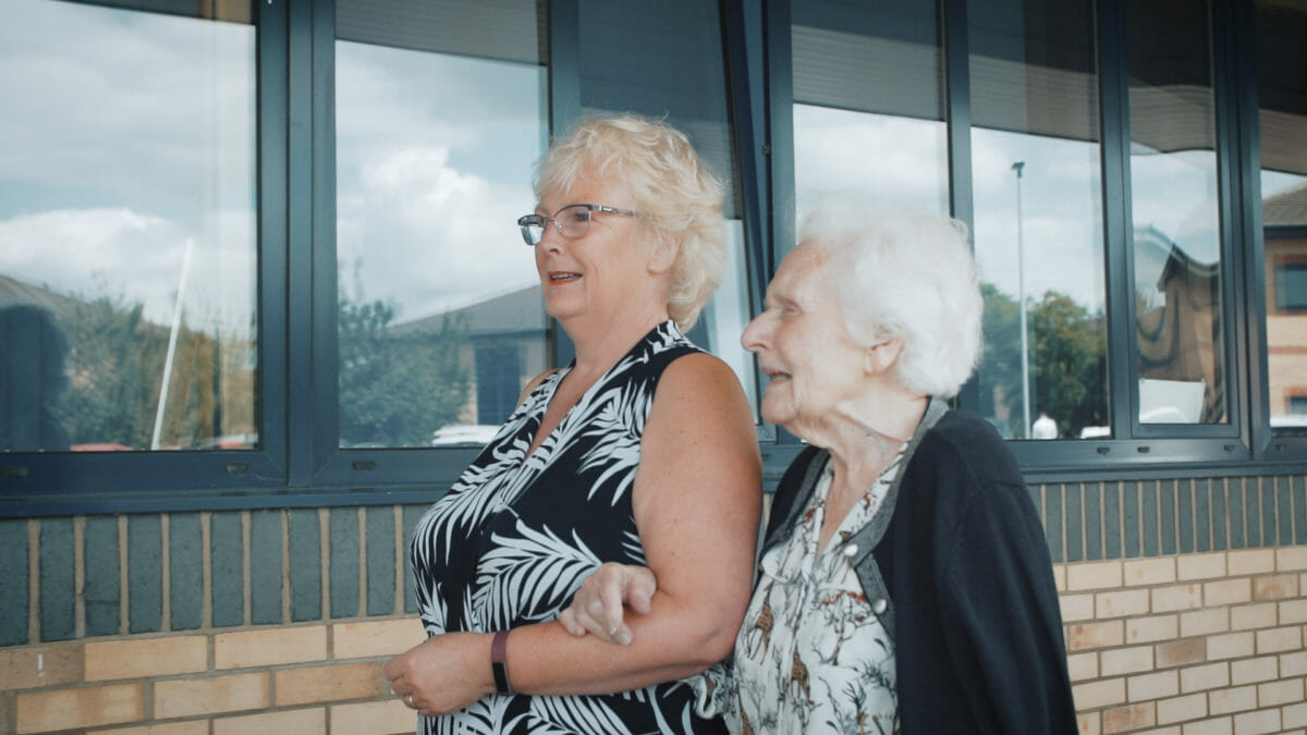 Kelly and Doreen – friends for life! – Deafblind UK